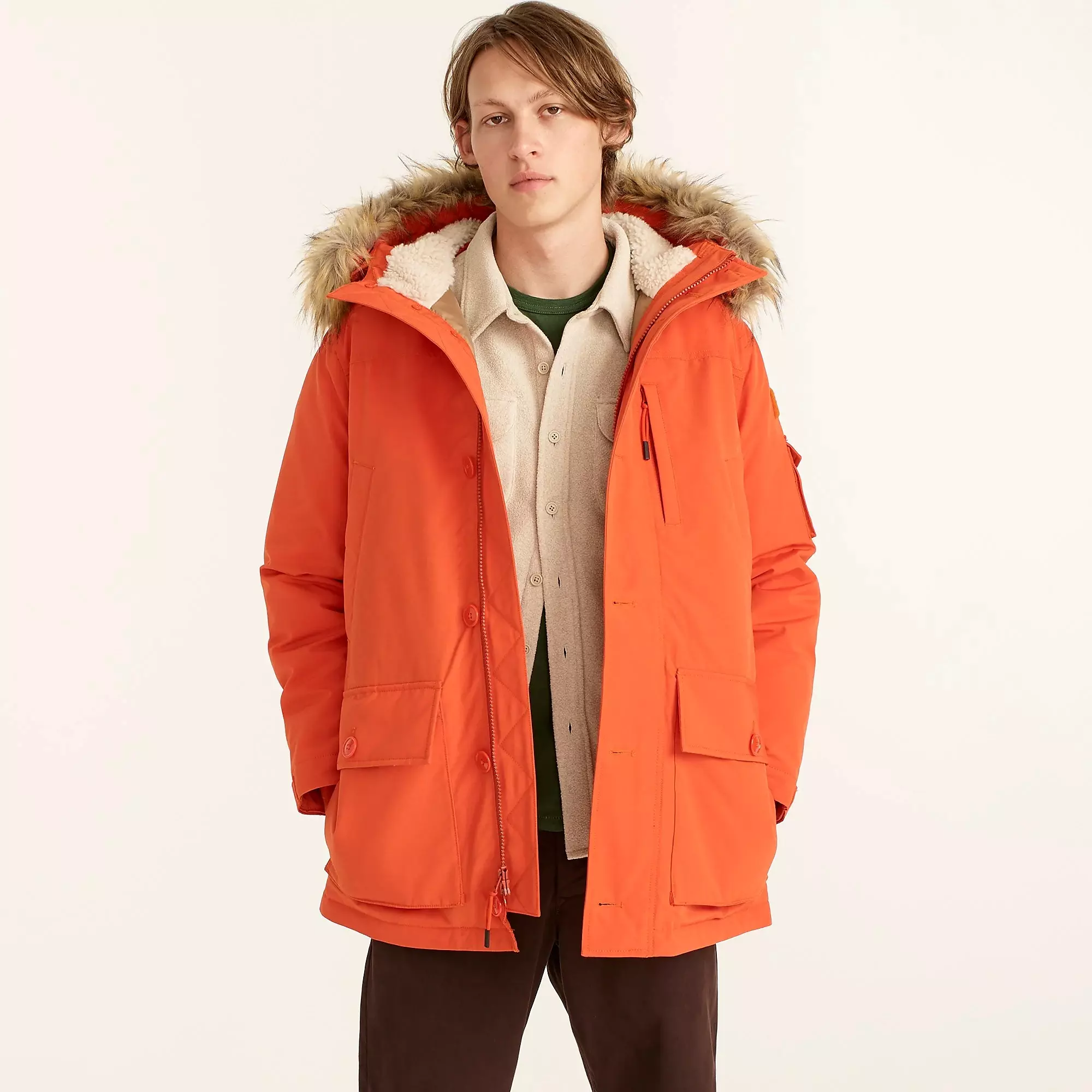 Зімовае паліто J.Crew Nordic Parka