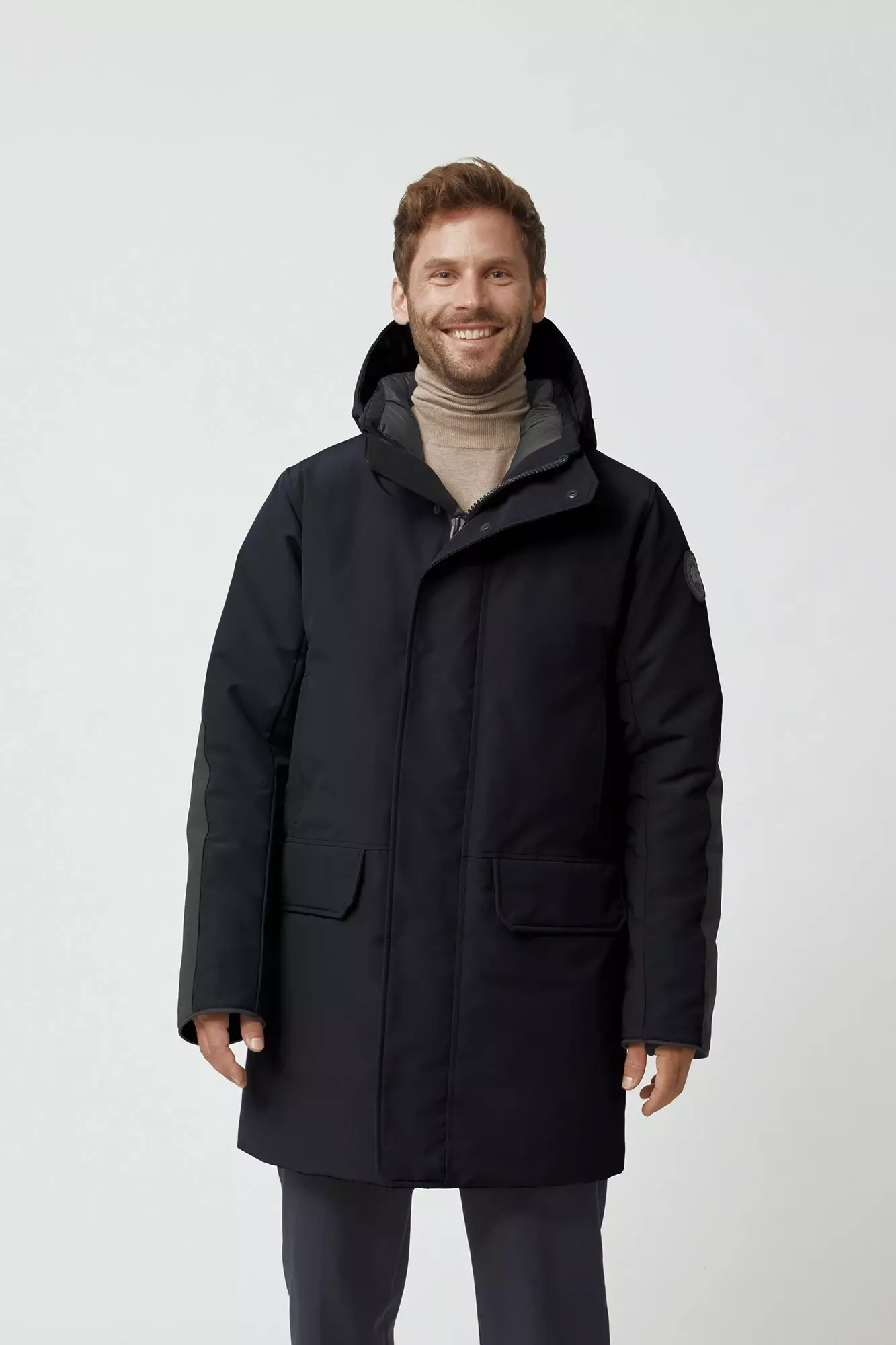 Canada Goose Brockton Parka etichetta nera