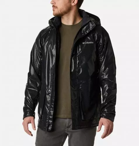 Columbia Dawn Watch Black Dot Winter Coat