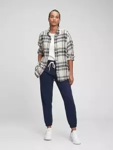 áo sơ mi flannel quá khổ