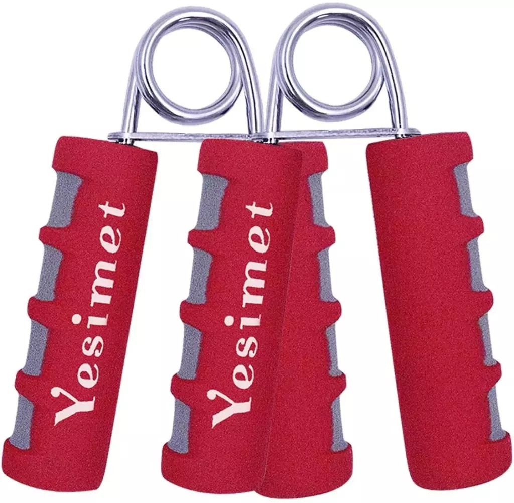 Yesimet 2 Pack Hand Grip Strengthener Set, кол көнүгүүлөрү / кармагычтарды бекемдөөчү