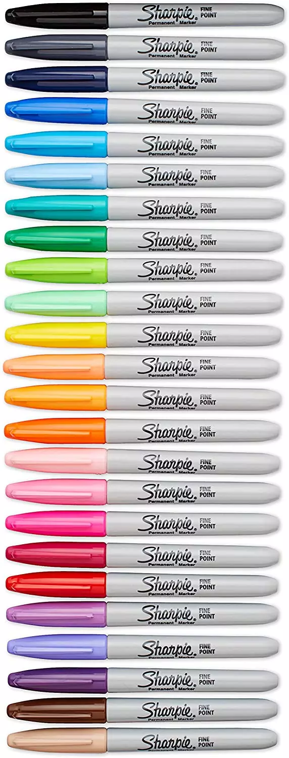 Markere permanente Sharpie Fine Point