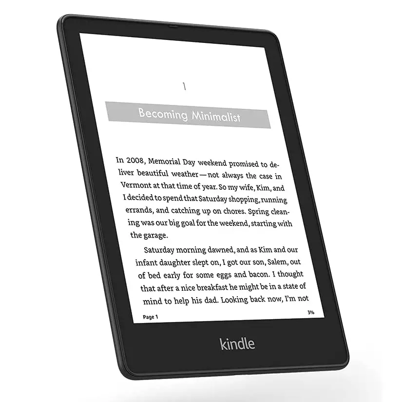 Kindle Paperwhite Signature Edition