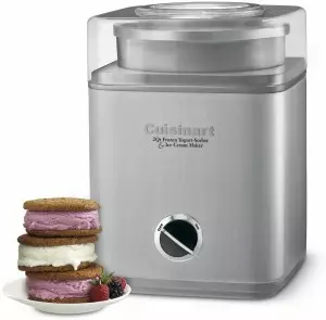 cuisinart ice cream txiag, khoom plig rau nws