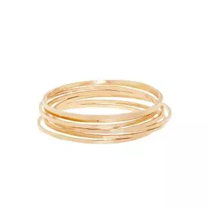 catbird threadbare giel Gold Ring, Kaddoen fir hir