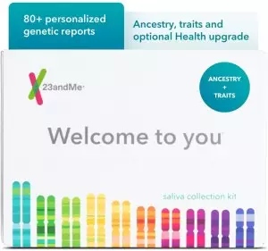 23andMe genetic test, khoom plig rau nws