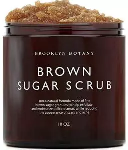 brong Zocker scrub, Kaddoen fir hir, beschte Kaddoen fir hir