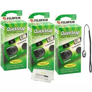 Fujifilm Quicksnap տեսախցիկներ, նվերներ նրա համար