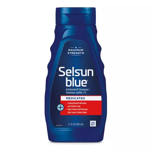 Selsun Blue 藥用最大強度頭皮屑洗髮水