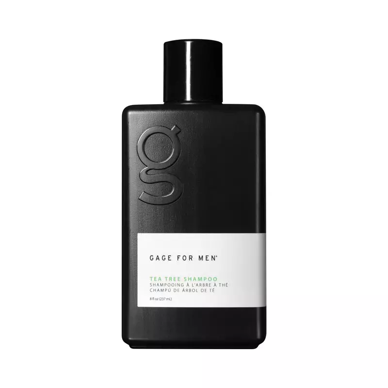 Șampon Gage for Men Tea Tree, sticlă de 8 oz; cel mai bun sampon pentru barbati