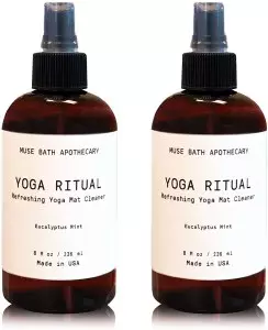 i-yoga ritual refreshing mat cleaner, indlela yokuhlanza i-yoga mat