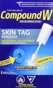 compound w skin tag ဖယ်ရှားရေးကိရိယာ