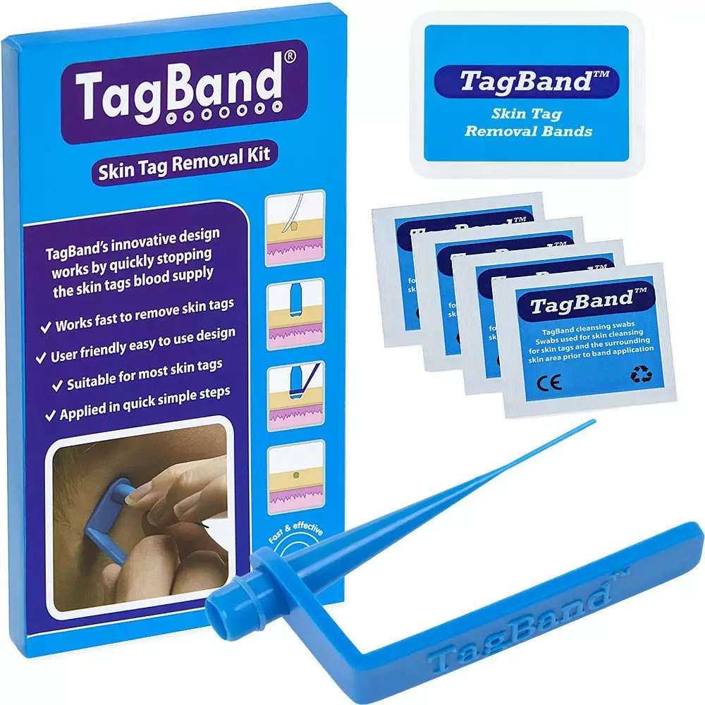 TagBand Skin Tag Removal Device, ako odstrániť kožné štítky