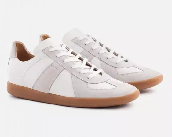 լավագույն սպիտակ սպորտային կոշիկներ տղամարդկանց համար - Beckett SImonon Morgen Trainers