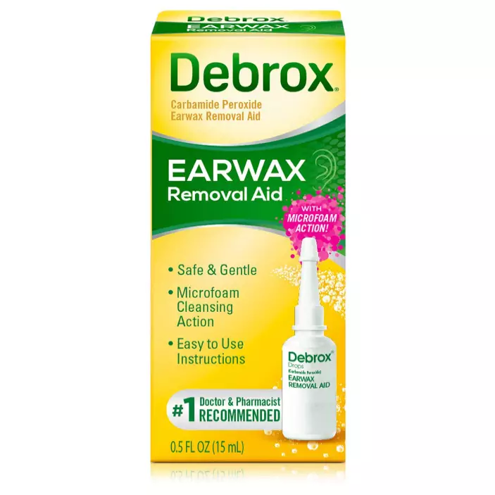 Debrox Earwax Removal Aid gout zòrèy; pi bon fason pou netwaye zòrèy