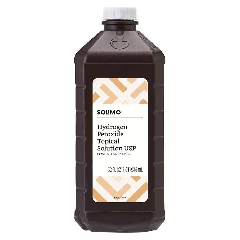 Amazon Brand Solimo Hydrogen Peroxide; eyona ndlela yokucoca iindlebe