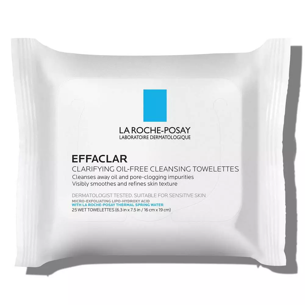 La-Roche Posay Effaclar Facial Wipes foar fette hûd; bêste gesicht doekjes