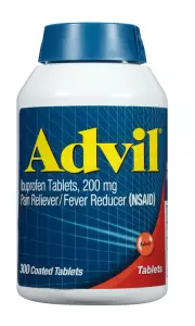 Las mejores curas para la resaca: tabletas recubiertas de Advil (300 unidades)