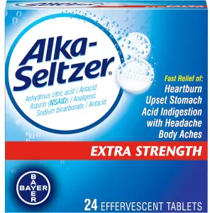 obat mabuk terbaik - Alka-Seltzer