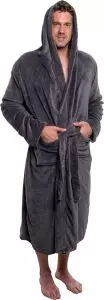 Ross Michaels Men's Hooded Robe