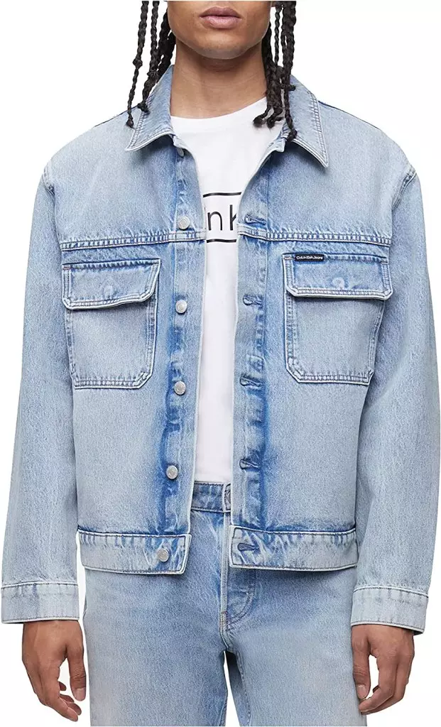 la millor jaqueta de mezclilla per a home Calvin-Klein-Utility-Trucker-Jacket