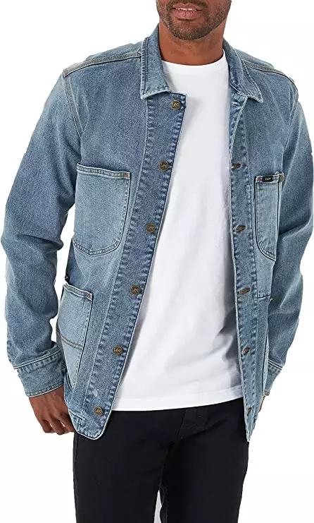 Xhaketat më të mira për meshkuj xhins Lees-Regular-Fit-Bens-Core-Coat