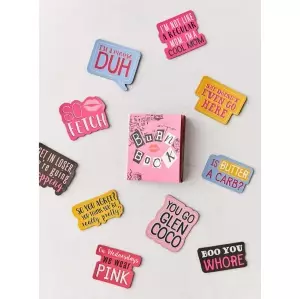 bedste gag-gaver, Mean Girls Mini Burn Book + Magnetsæt