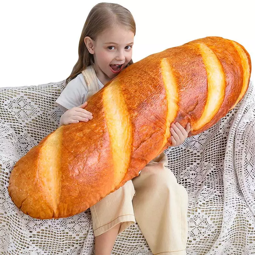 Coixí de pa enorme