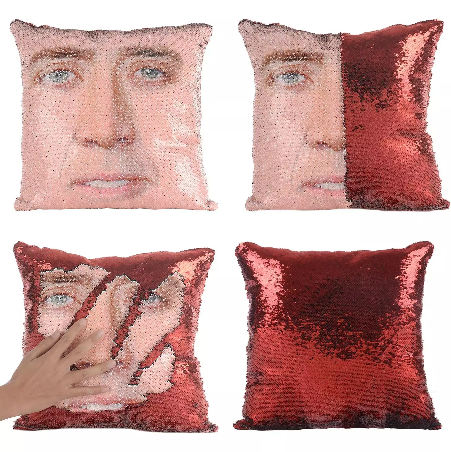 beste Gag-Geschenke, Nicolas Cage Pillow Case