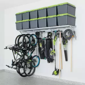garažo būtiniausių daiktų saugojimo sistema
