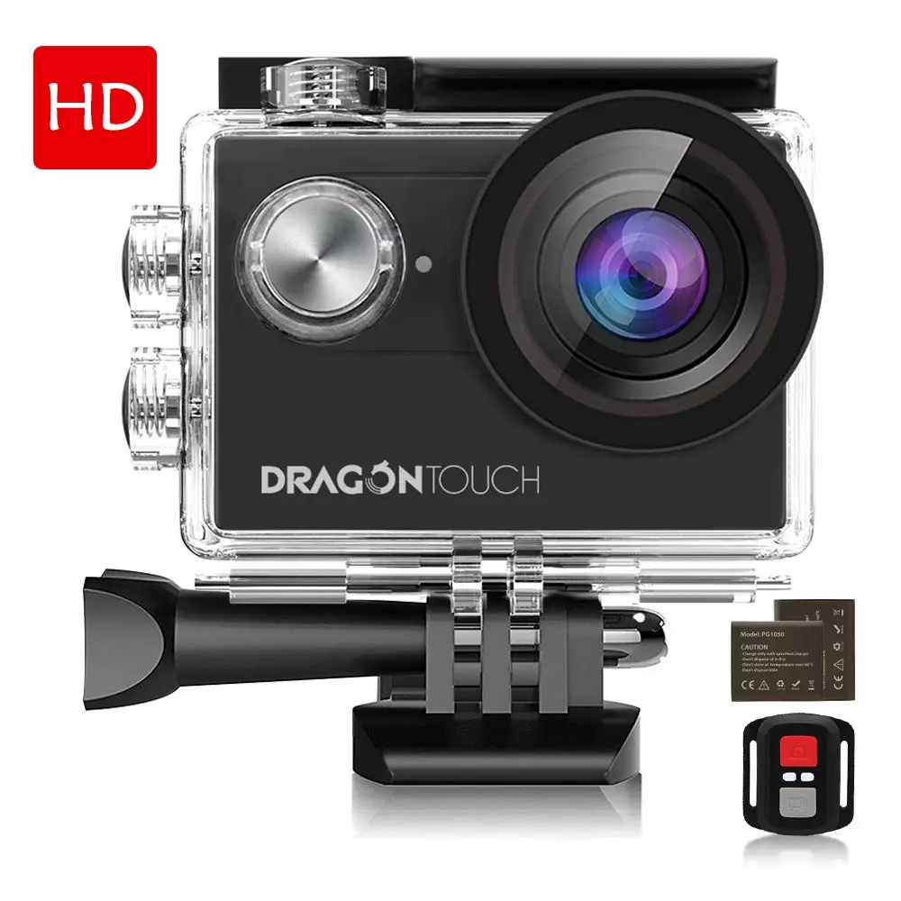 Dragon Touch 4K Vision 4 EIS Action Camera