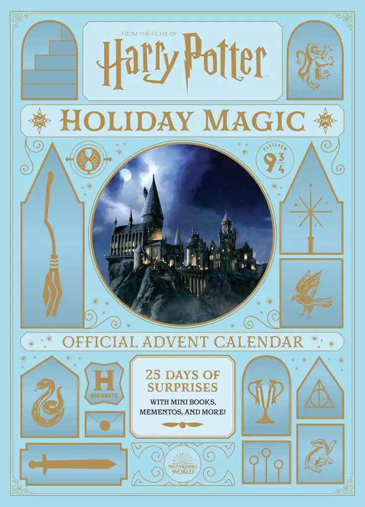 kalender sihir harry potter, kalender advent paling apik 2021