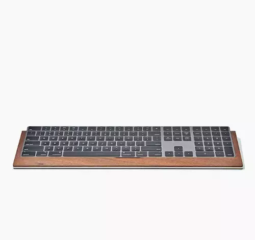 Grovemade Wood Apple Keyboard Tray, kayan ofis masu kyau
