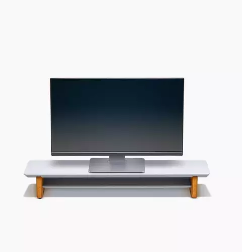 Grovemade Wood Desk Shelf, mga cool na gamit sa opisina