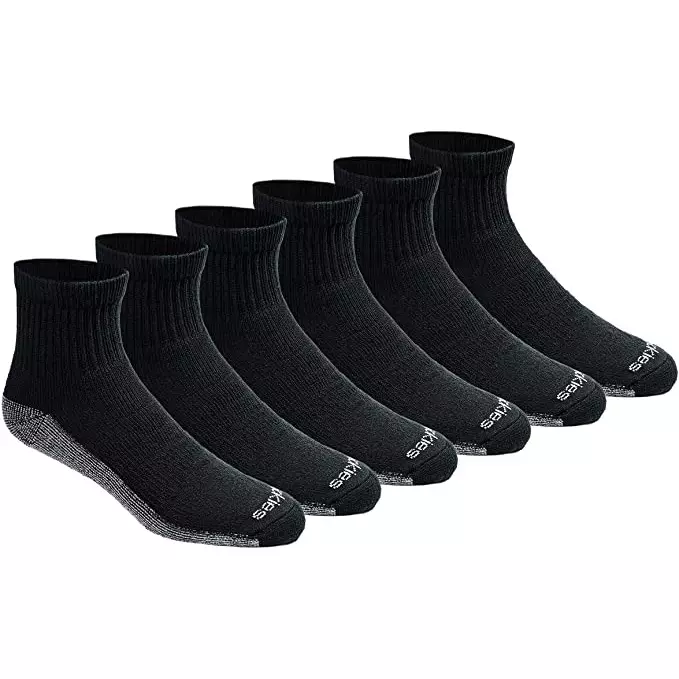Cherokee Dri-tech Moisture Control Quarter Socks