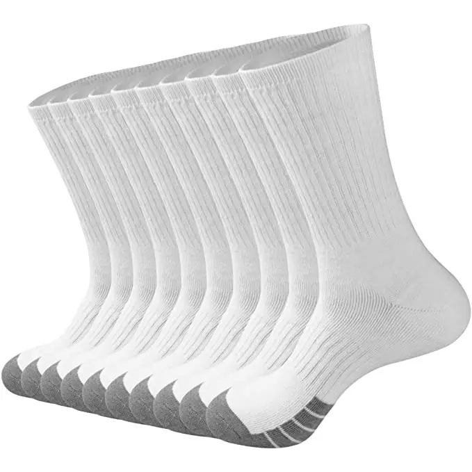 GKX Cotton Athletic Crew Socks