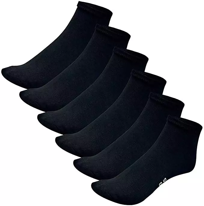 Sports Quarter Crew Socken aus Bambus