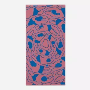 брооклинен пешкир у розе и плавој боји