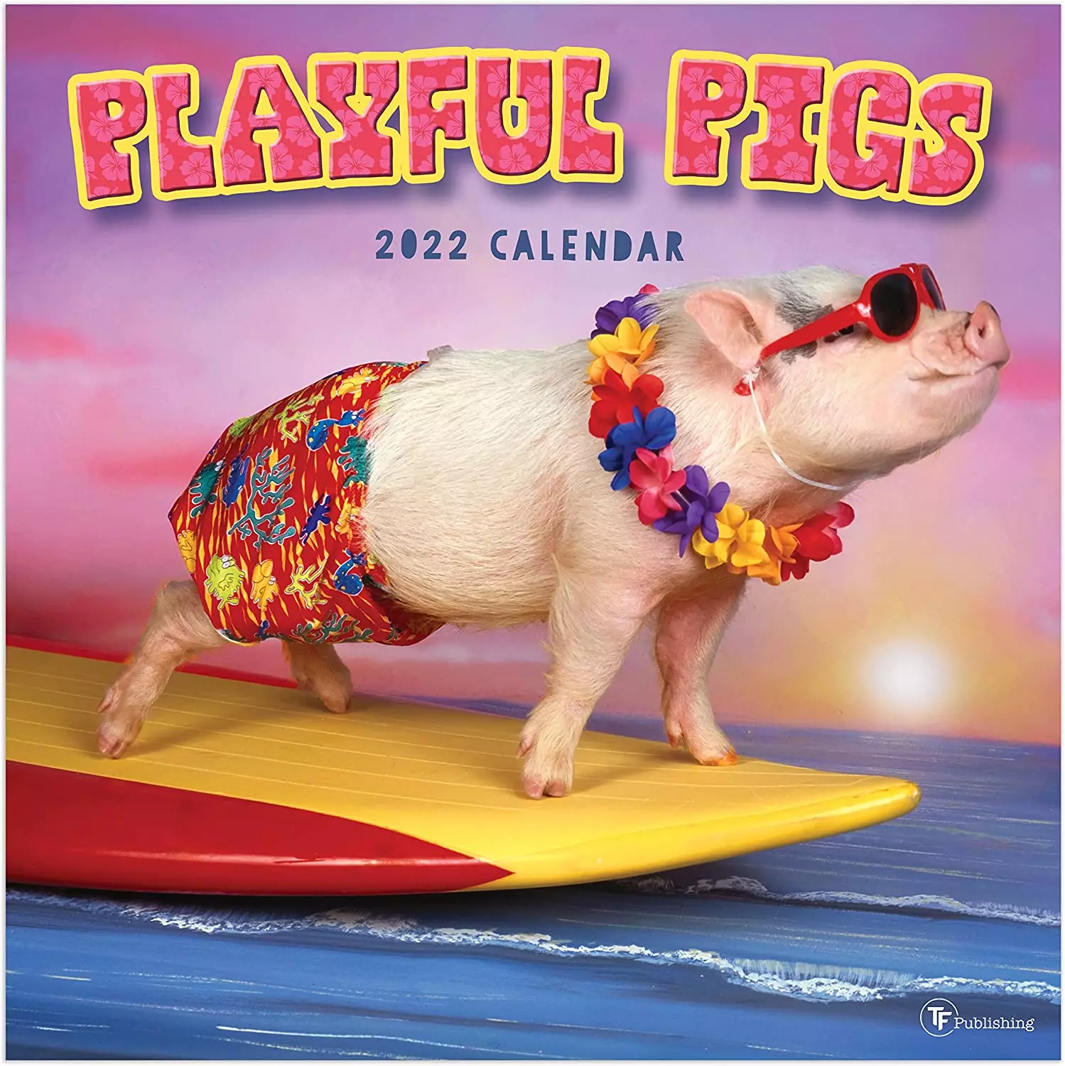 Calendrier des cochons ludiques