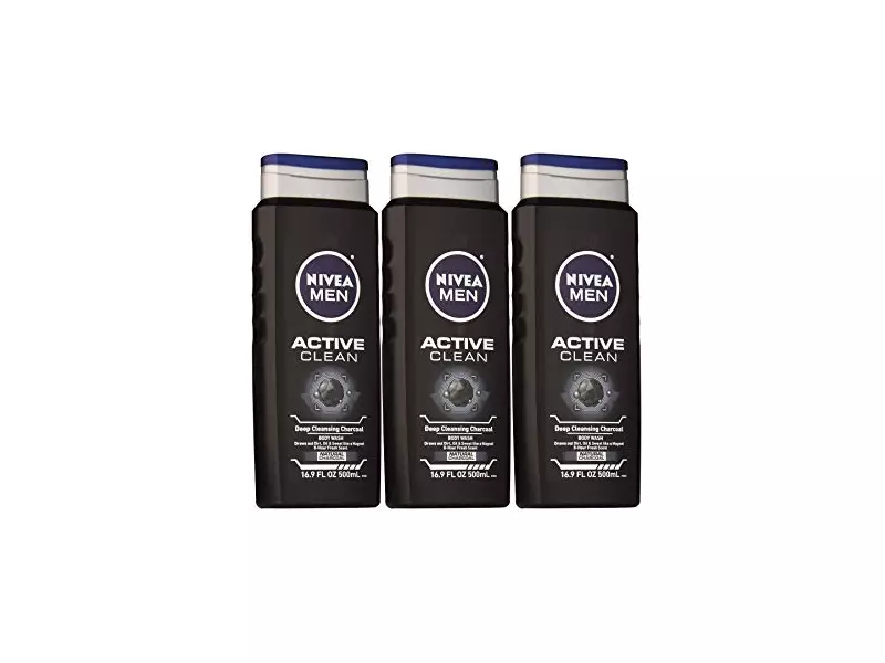 NIVEA מענטשן אַקטיוו ריין גוף וואַש