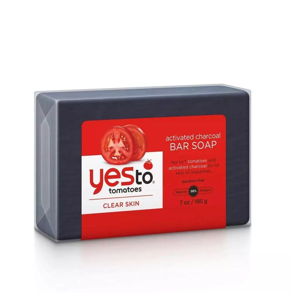 Yes To tomatoes Bar Soap Carbone Attivo