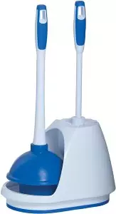 Mr. Clean Turbo Plunger နှင့် Bowl Brush Caddy Set
