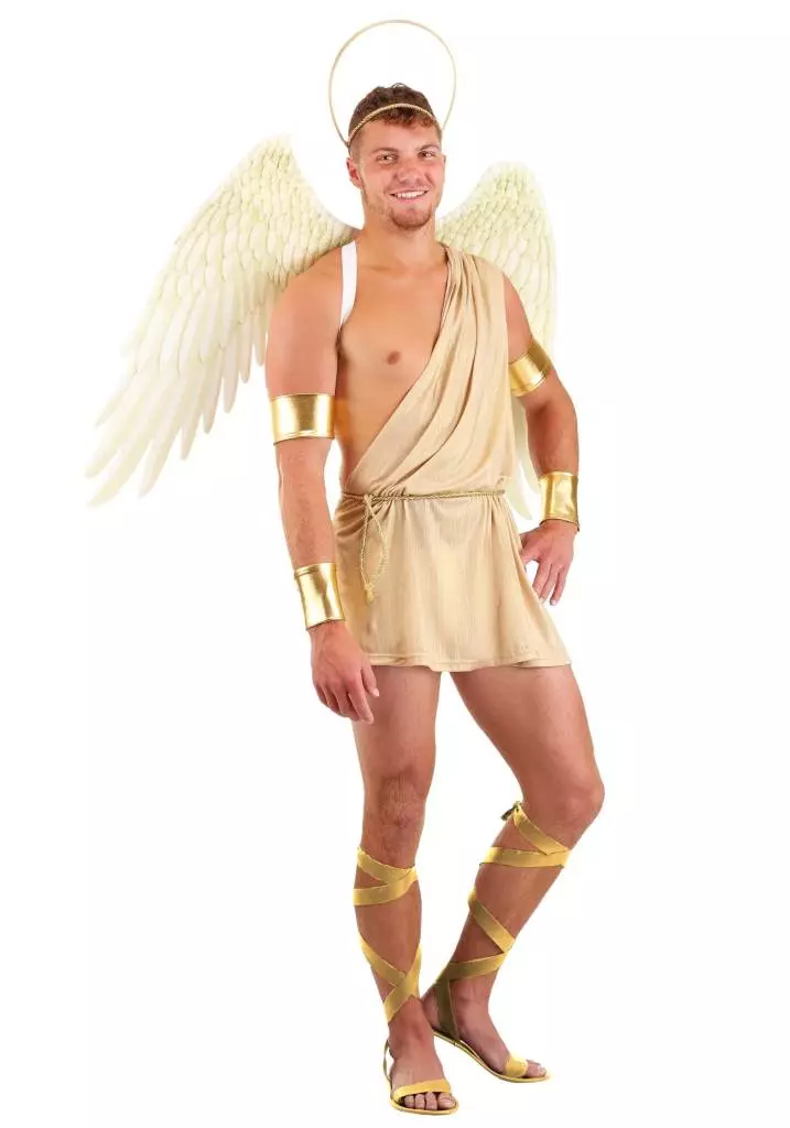 Disfraz de anxo sexy