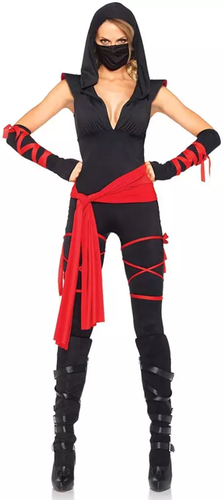 Leg Avenue tödliches Ninja-Kostüm