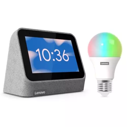 Lenovo Smart Clock + Smart Color Bonb