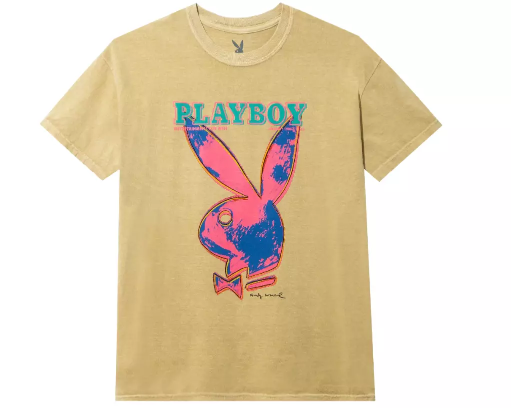 Ocak 1986 PLAYBOY Andy Warhol Kapak Tişörtü
