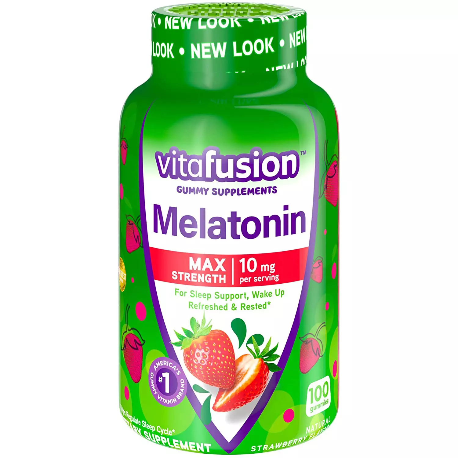 Vitafusion Max Strength Melatonínové gumičky