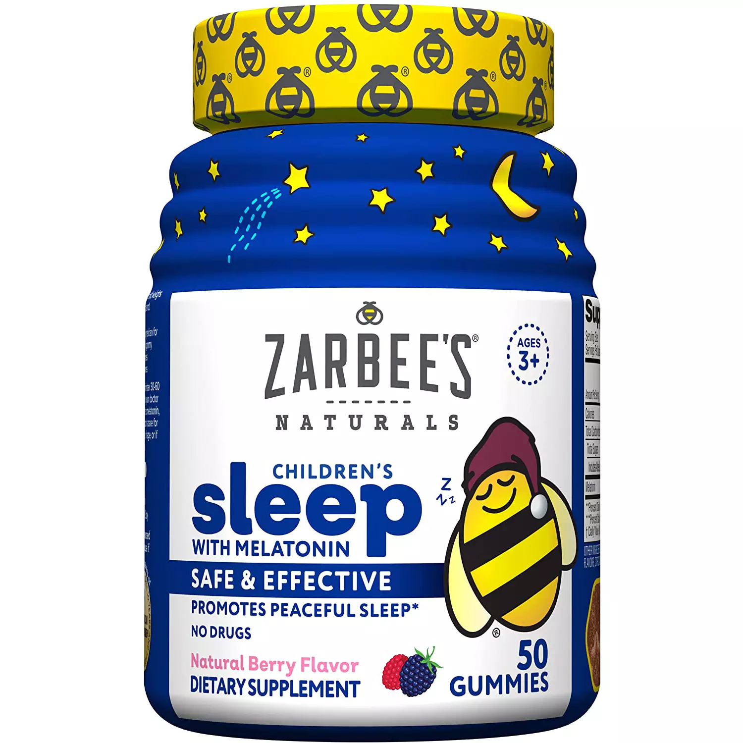 Zarbee's Naturals ကလေးအိပ်စက်ခြင်း Melatonin ဖြည့်စွက်စာ