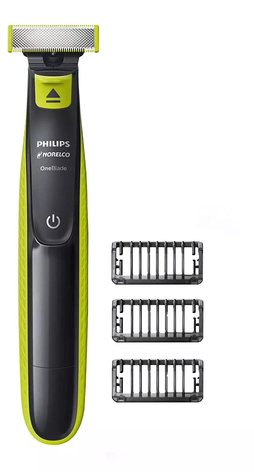 Philips Norelco OneBlade Hybrid elektryske trimmer en scheerapparaat