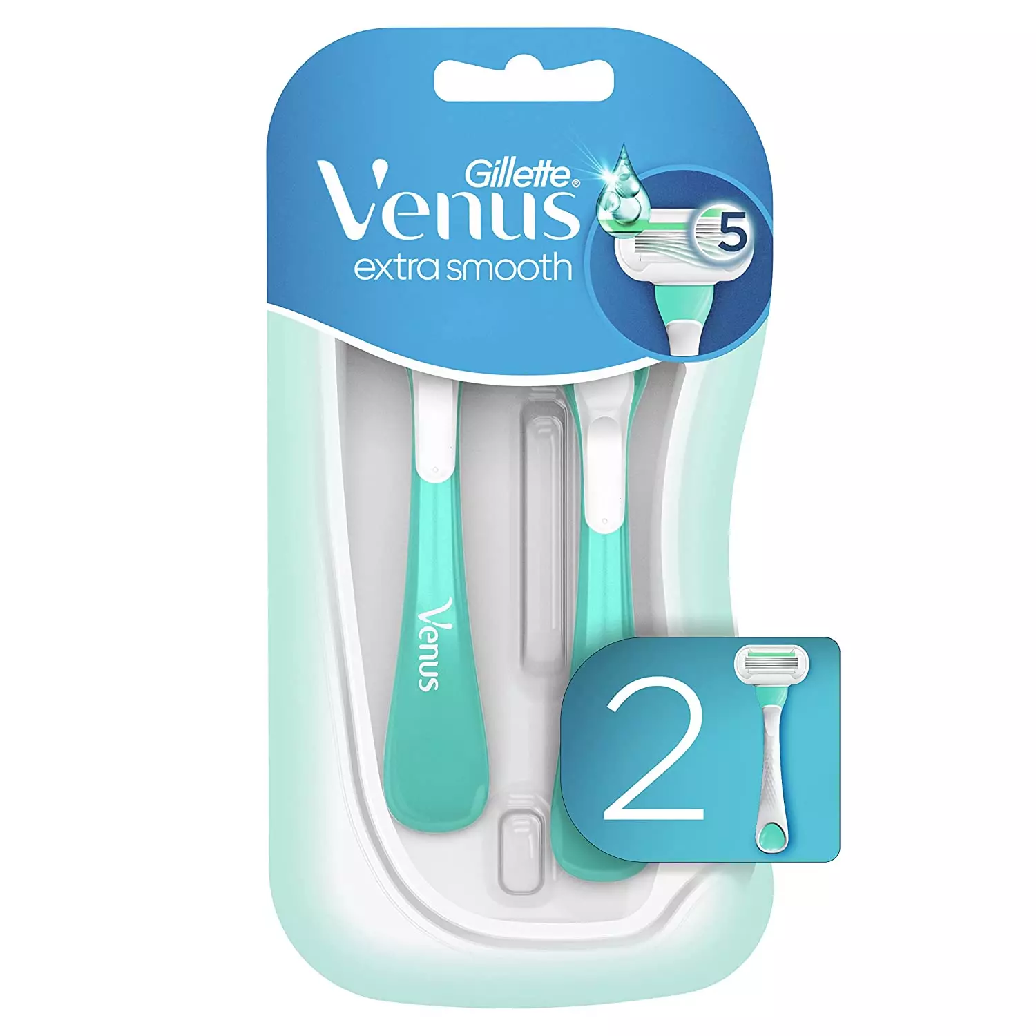 Gillette Venus Extra Smooth Sensitive Emakumeentzako bizar-bizarrak